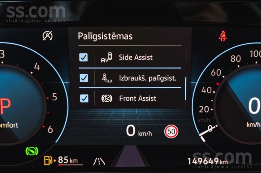 Balts Volkswagen Golf VIII 2021 Ventspils, ar dzinēja tilpumu 2.00 L un nobraukumu 152 tūkst. km par 22500 €, foto 26 vietnē AUTOMOTO.COM.LV
