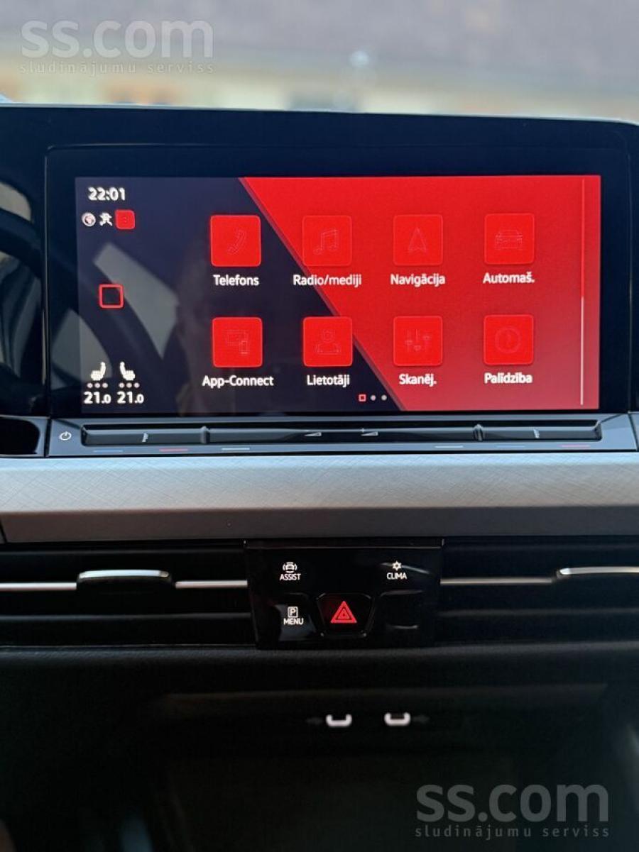 Белый Фольксваген Golf 8 2021 в Рига, объемом двигателя 1.50 л и пробегом 188 тыс. км за 10780 €, фото 23 на AUTOMOTO.COM.LV