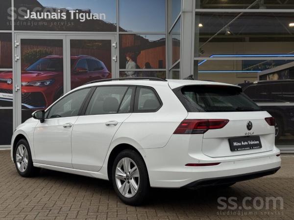 Balts Volkswagen Golf VIII 2022 Valmiera, ar dzinēja tilpumu 2.00 L un nobraukumu 129 tūkst. km par 15900 €, foto 4 vietnē AUTOMOTO.COM.LV