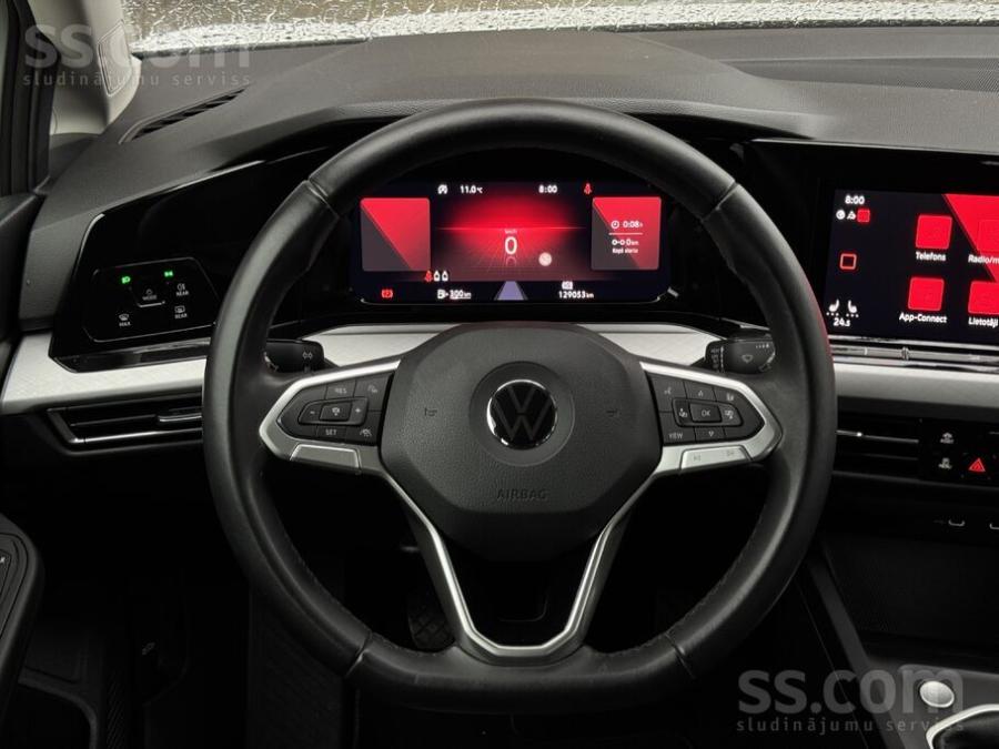 Белый Фольксваген Golf 8 2022 в Валмиера, объемом двигателя 2.00 л и пробегом 129 тыс. км за 15900 €, фото 10 на AUTOMOTO.COM.LV