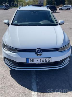 Balts Volkswagen Golf VIII 2022 Rīga, ar dzinēja tilpumu 1.50 L un nobraukumu 215 tūkst. km par 15000 €, foto  vietnē AUTOMOTO.COM.LV