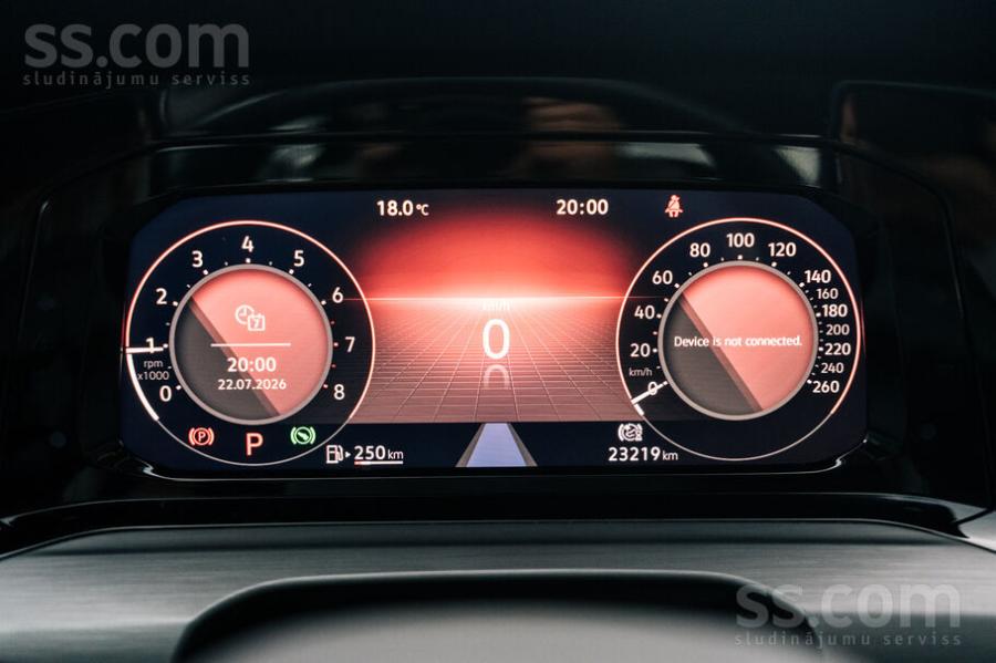 Желтый Фольксваген Golf 8 2024 в Рига, объемом двигателя 1.50 л и пробегом 24 тыс. км за 24300 €, фото 6 на AUTOMOTO.COM.LV