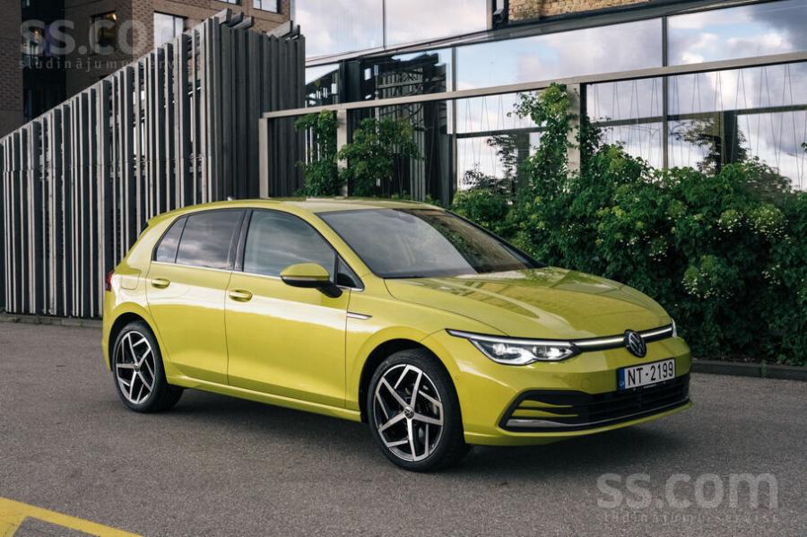 Желтый Фольксваген Golf 8 2024 в Рига, объемом двигателя 1.50 л и пробегом 24 тыс. км за 24300 €, фото 13 на AUTOMOTO.COM.LV