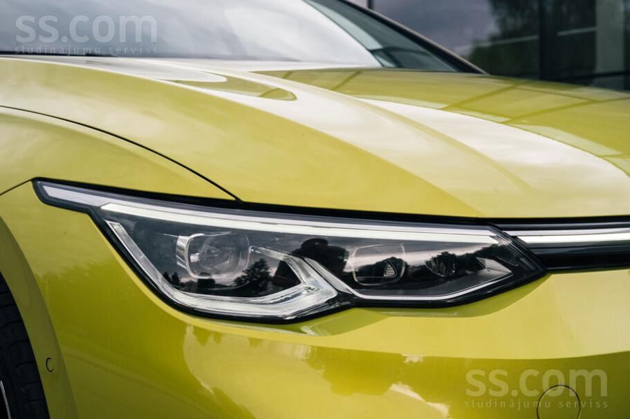 Желтый Фольксваген Golf 8 2024 в Рига, объемом двигателя 1.50 л и пробегом 24 тыс. км за 24300 €, фото 16 на AUTOMOTO.COM.LV