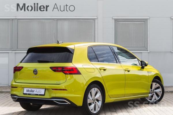 Dzeltens Volkswagen Golf VIII 2020 Ventspils, ar dzinēja tilpumu 1.50 L un nobraukumu 107 tūkst. km par 17700 €, foto 5 vietnē AUTOMOTO.COM.LV