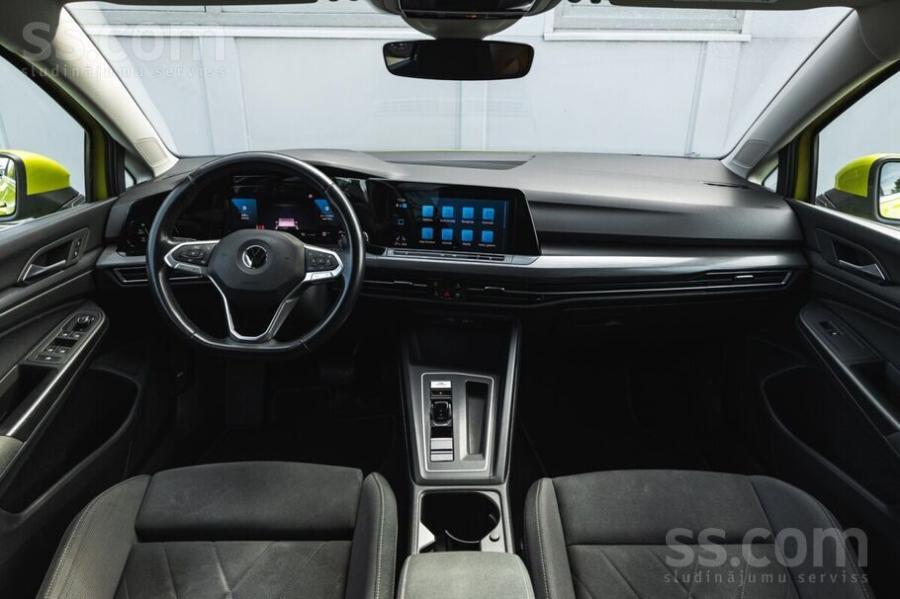Dzeltens Volkswagen Golf VIII 2020 Ventspils, ar dzinēja tilpumu 1.50 L un nobraukumu 107 tūkst. km par 17700 €, foto 17 vietnē AUTOMOTO.COM.LV
