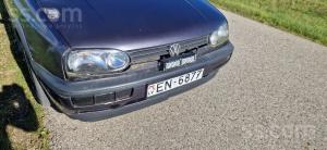 Violet Volkswagen Golf 1992 in Jelgava, with an engine capacity of 1.90 L and mileage of 200 thousand km for 720 €, photo 9 on AUTOMOTO.COM.LV