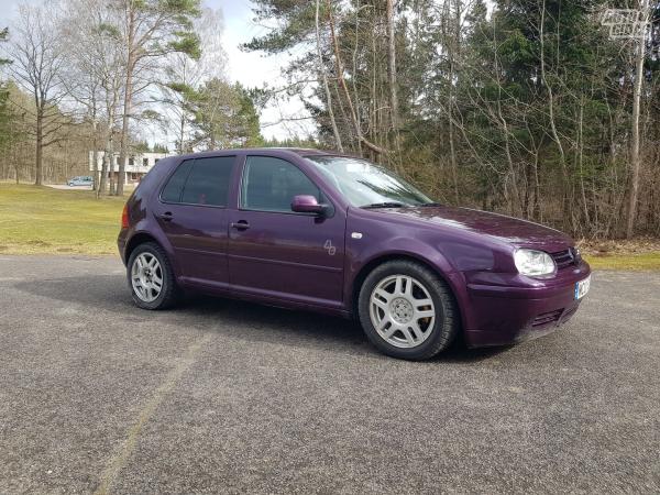 Violets Volkswagen Golf 2002 Viļņa, ar dzinēja tilpumu 1.90 L un nobraukumu 319 tūkst. km par 1299 €, foto 2 vietnē AUTOMOTO.COM.LV