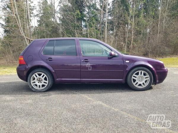 Violets Volkswagen Golf 2002 Viļņa, ar dzinēja tilpumu 1.90 L un nobraukumu 319 tūkst. km par 1299 €, foto 3 vietnē AUTOMOTO.COM.LV