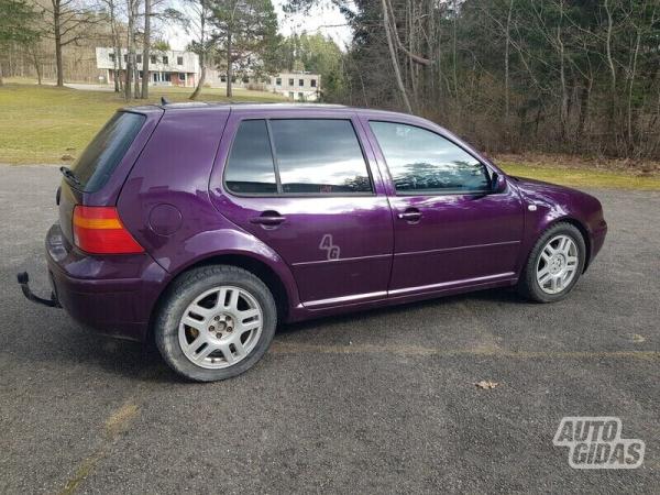 Violets Volkswagen Golf 2002 Viļņa, ar dzinēja tilpumu 1.90 L un nobraukumu 319 tūkst. km par 1299 €, foto 4 vietnē AUTOMOTO.COM.LV