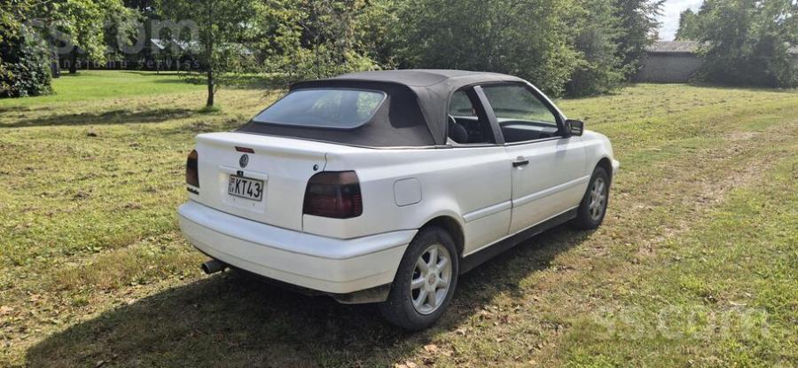 White Volkswagen Golf 1997 in Kuldiga, with an engine capacity of 2.00 L and mileage of 146 thousand km for 1300 €, photo 6 on AUTOMOTO.COM.LV