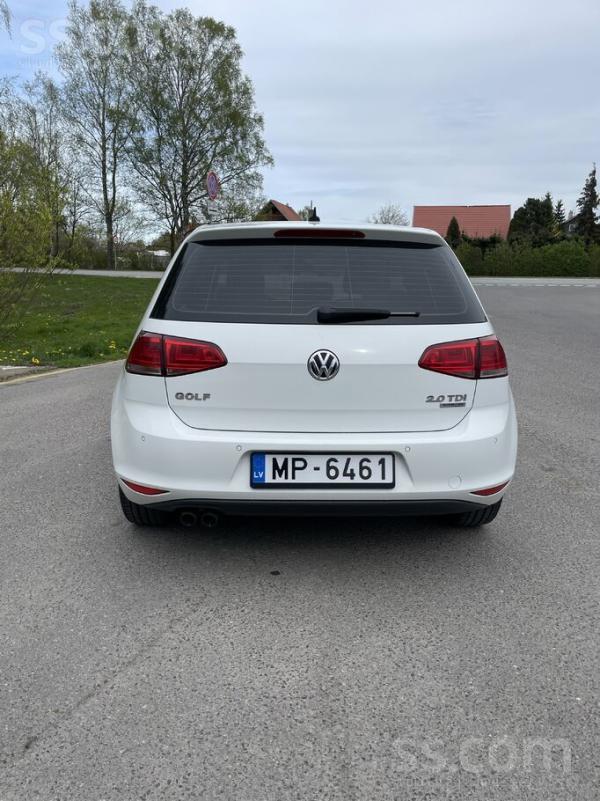 Balts Volkswagen Golf 2013 Rīga, ar dzinēja tilpumu 2.00 L un nobraukumu 250 tūkst. km par 6100 €, foto 7 vietnē AUTOMOTO.COM.LV