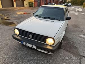White Volkswagen Golf 1989 in Tallinn, with an engine capacity of 1.80 L and mileage of 0 thousand km for 9999 €, photo  on AUTOMOTO.COM.LV