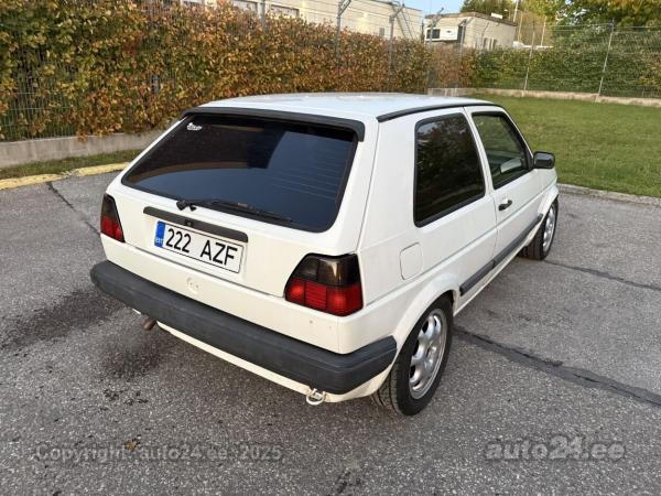 White Volkswagen Golf 1989 in Tallinn, with an engine capacity of 1.80 L and mileage of 0 thousand km for 9999 €, photo 6 on AUTOMOTO.COM.LV