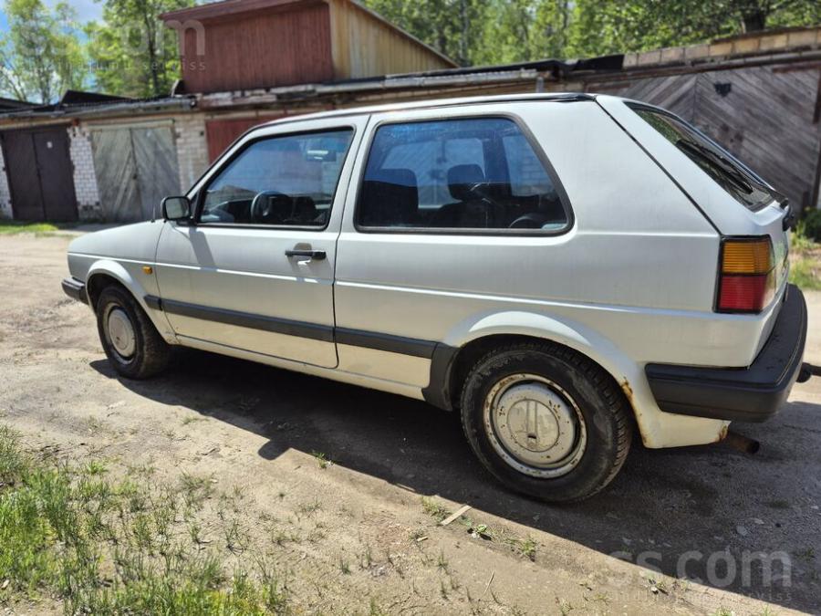 Белый Фольксваген Гольф 1992 в Юрмала, объемом двигателя 1.30 л и пробегом 220 тыс. км за 1900 €, фото 4 на AUTOMOTO.COM.LV