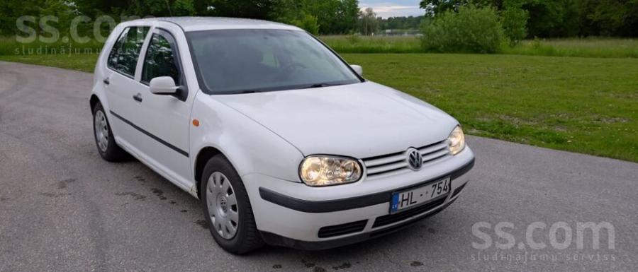 Balts Volkswagen Golf 1998 Aizkraukle, ar dzinēja tilpumu 1.90 L un nobraukumu 317 tūkst. km par 950 €, foto 1 vietnē AUTOMOTO.COM.LV