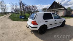 Balts Volkswagen Golf 1998 Daugavpils, ar dzinēja tilpumu 1.90 L un nobraukumu 290 tūkst. km par 1250 €, foto 6 vietnē AUTOMOTO.COM.LV