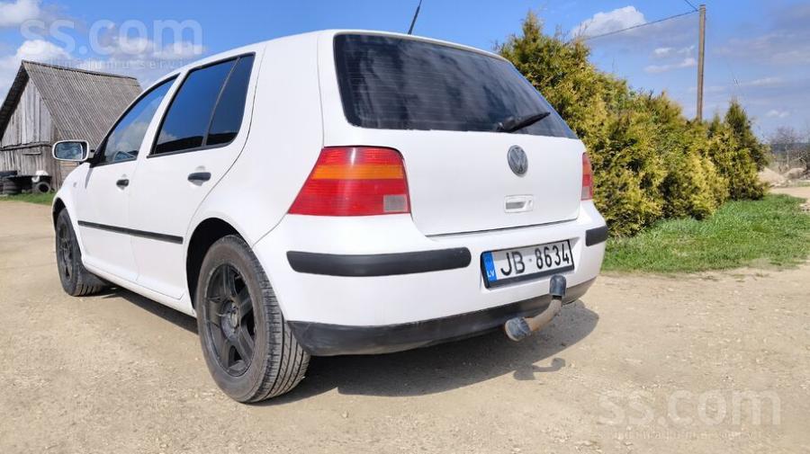 Balts Volkswagen Golf 1998 Daugavpils, ar dzinēja tilpumu 1.90 L un nobraukumu 290 tūkst. km par 1250 €, foto 7 vietnē AUTOMOTO.COM.LV