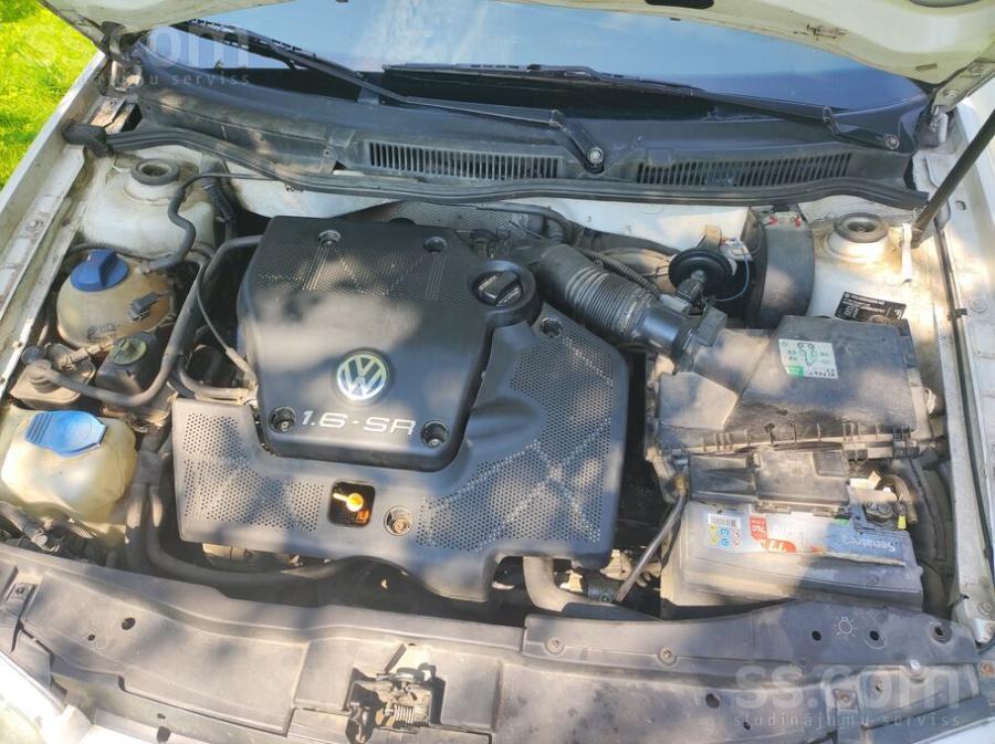 Balts Volkswagen Golf 1998 Ogre, ar dzinēja tilpumu 1.60 L un nobraukumu 312 tūkst. km par 480 €, foto 4 vietnē AUTOMOTO.COM.LV