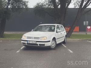 White Volkswagen Golf 1998 in Riga, with an engine capacity of 1.60 L and mileage of 240 thousand km for 780 €, photo  on AUTOMOTO.COM.LV