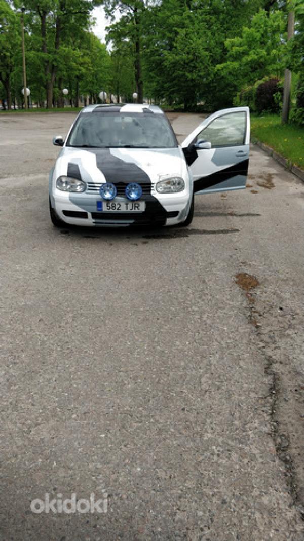 White Volkswagen Golf 2000 in Johvi, with an engine capacity of 1.90 L and mileage of 304 thousand km for 2000 €, photo 1 on AUTOMOTO.COM.LV