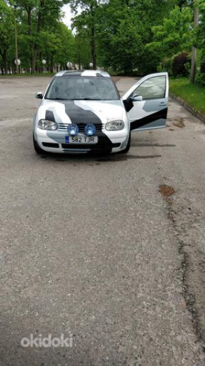 White Volkswagen Golf 2000 in Johvi, with an engine capacity of 1.90 L and mileage of 304 thousand km for 2000 €, photo  on AUTOMOTO.COM.LV