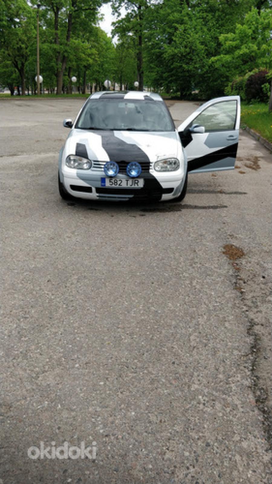 White Volkswagen Golf 2000 in Johvi, with an engine capacity of 1.90 L and mileage of 304 thousand km for 2000 €, photo 11 on AUTOMOTO.COM.LV