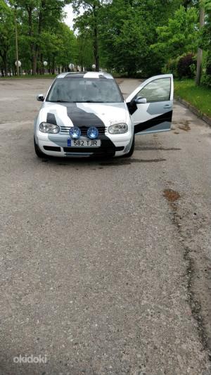 White Volkswagen Golf 2000 in Johvi, with an engine capacity of 1.90 L and mileage of 304 thousand km for 2000 €, photo 14 on AUTOMOTO.COM.LV