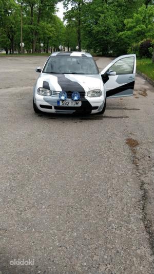 White Volkswagen Golf 2000 in Johvi, with an engine capacity of 1.90 L and mileage of 304 thousand km for 2000 €, photo 23 on AUTOMOTO.COM.LV