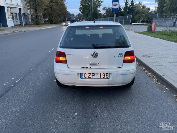 Белый Фольксваген Гольф 2000 в Паневежис, объемом двигателя 1.80 л и пробегом 221 тыс. км за 550 €, фото 7 на AUTOMOTO.COM.LV