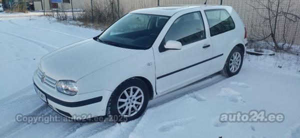 White Volkswagen Golf 2002 in Tallinn, with an engine capacity of 1.90 L and mileage of 162 thousand km for 2300 €, photo 3 on AUTOMOTO.COM.LV