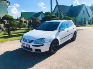 White Volkswagen Golf 2004 in Marijampole, with an engine capacity of 1.90 L and mileage of 362 thousand km for 1875 €, photo  on AUTOMOTO.COM.LV