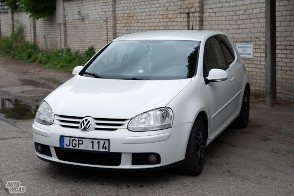 Balts Volkswagen Golf 2007 Kauņa, ar dzinēja tilpumu 1.90 L un nobraukumu 406 tūkst. km par 1999 €, foto 1 vietnē AUTOMOTO.COM.LV