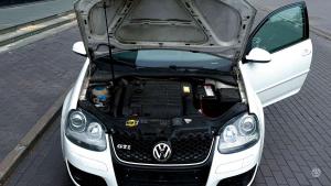 White Volkswagen Golf 2007 in Kaunas, with an engine capacity of 1.98 L and mileage of 233 thousand km for 2900 €, photo 9 on AUTOMOTO.COM.LV