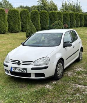 White Volkswagen Golf 2008 in Tukums, with an engine capacity of 1.40 L and mileage of 225 thousand km for 1590 €, photo  on AUTOMOTO.COM.LV