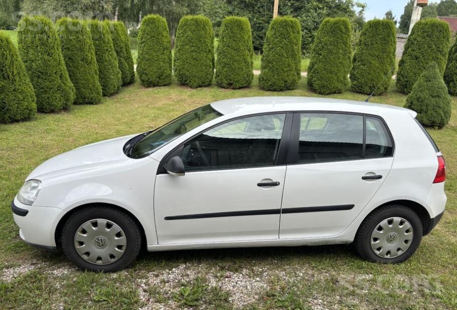 White Volkswagen Golf 2008 in Tukums, with an engine capacity of 1.40 L and mileage of 225 thousand km for 1590 €, photo 8 on AUTOMOTO.COM.LV