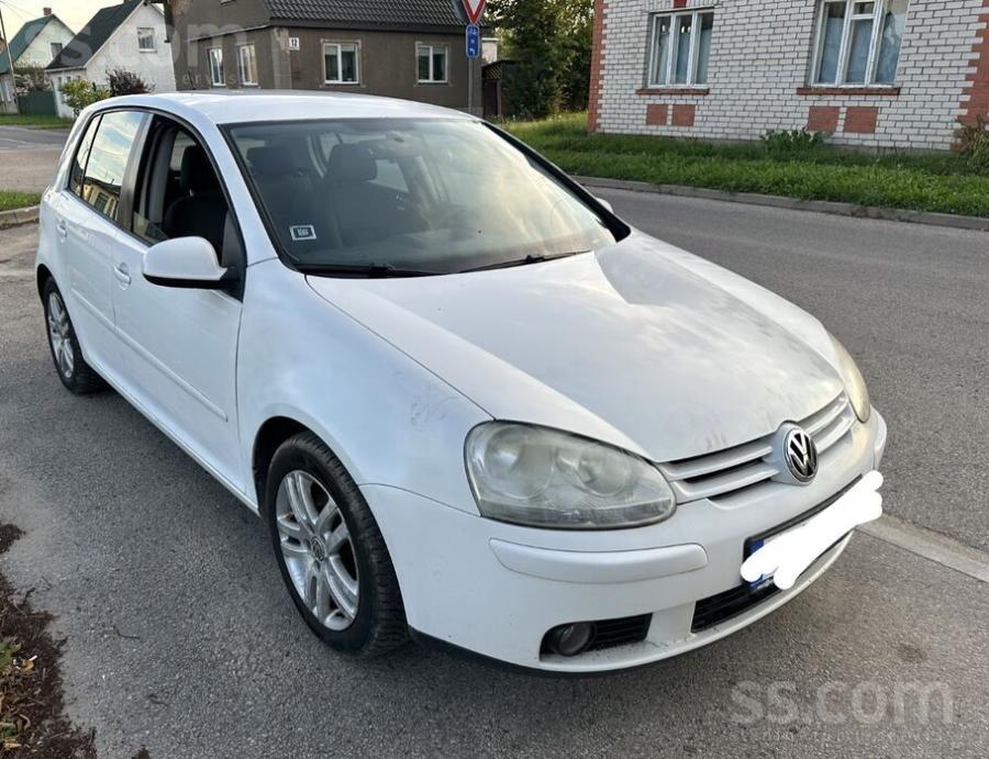 Balts Volkswagen Golf 2008 Daugavpils, ar dzinēja tilpumu 1.80 L un nobraukumu 412 tūkst. km par 750 €, foto 3 vietnē AUTOMOTO.COM.LV