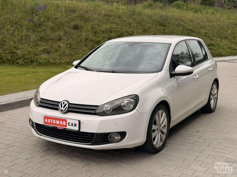 White Volkswagen Golf 2009 in Vilnius, with an engine capacity of 1.40 L and mileage of 109 thousand km for 5200 €, photo 1 on AUTOMOTO.COM.LV