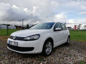 White Volkswagen Golf 2009 in Saldus, with an engine capacity of 1.40 L and mileage of 222 thousand km for 4500 €, photo  on AUTOMOTO.COM.LV