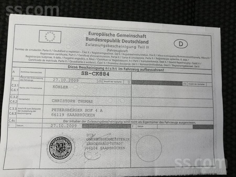 Balts Volkswagen Golf 2009 Saldus, ar dzinēja tilpumu 1.40 L un nobraukumu 222 tūkst. km par 4500 €, foto 16 vietnē AUTOMOTO.COM.LV