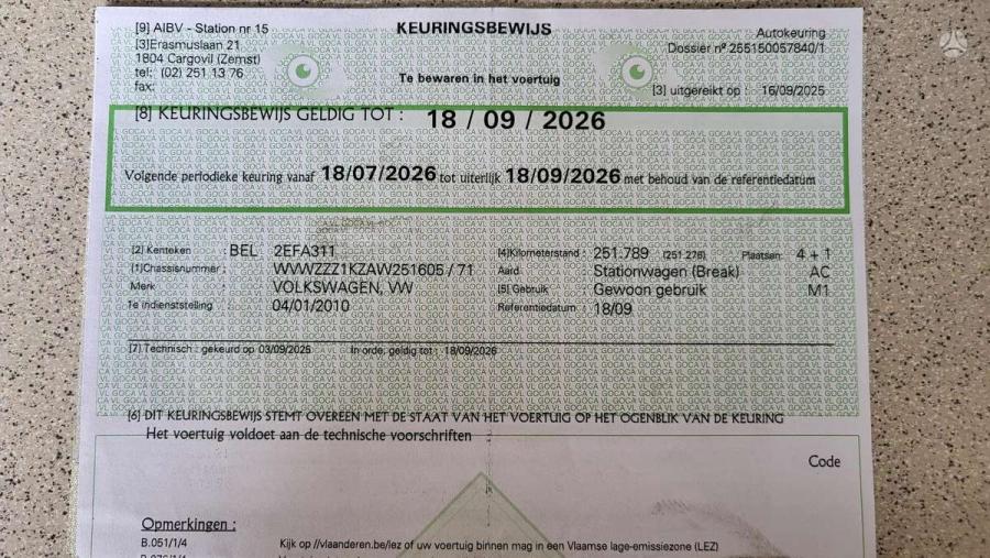 Белый Фольксваген Гольф 2010 в Шяуляй, объемом двигателя 1.39 л и пробегом 260 тыс. км за 2950 €, фото 11 на AUTOMOTO.COM.LV