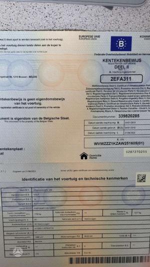 Белый Фольксваген Гольф 2010 в Шяуляй, объемом двигателя 1.39 л и пробегом 260 тыс. км за 2950 €, фото 12 на AUTOMOTO.COM.LV