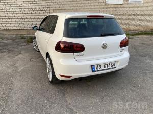 White Volkswagen Golf 2010 in Ludza, with an engine capacity of 1.60 L and mileage of 0 thousand km for 4150 €, photo 5 on AUTOMOTO.COM.LV
