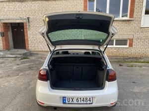 White Volkswagen Golf 2010 in Ludza, with an engine capacity of 1.60 L and mileage of 0 thousand km for 4150 €, photo 14 on AUTOMOTO.COM.LV