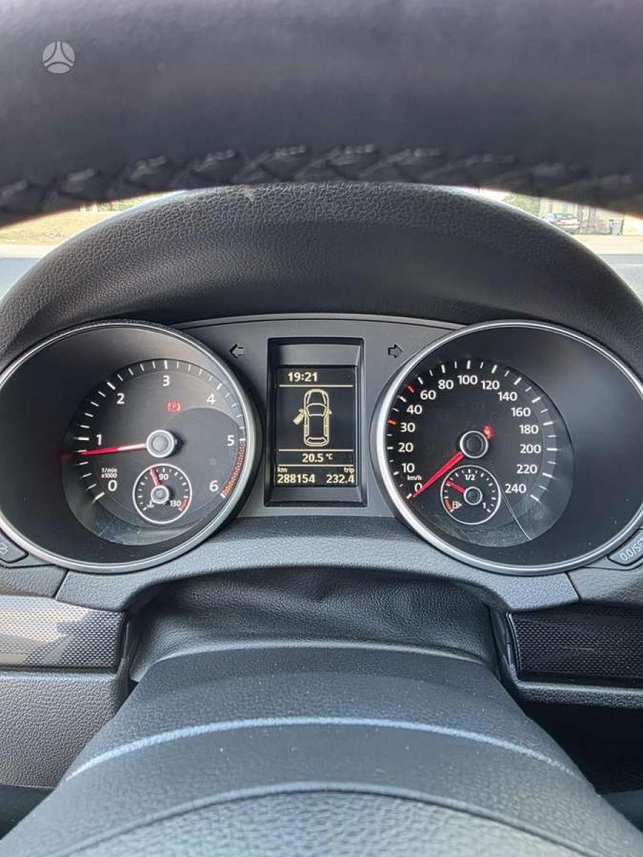 Balts Volkswagen Golf 2012 Klaipėda, ar dzinēja tilpumu 1.97 L un nobraukumu 288 tūkst. km par 5500 €, foto 11 vietnē AUTOMOTO.COM.LV