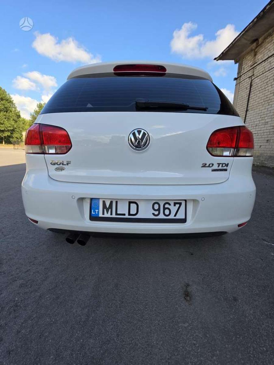 Balts Volkswagen Golf 2012 Klaipėda, ar dzinēja tilpumu 1.97 L un nobraukumu 288 tūkst. km par 5500 €, foto 25 vietnē AUTOMOTO.COM.LV
