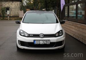 White Volkswagen Golf 2012 in Riga, with an engine capacity of 2.00 L and mileage of 0 thousand km for 6350 €, photo 12 on AUTOMOTO.COM.LV