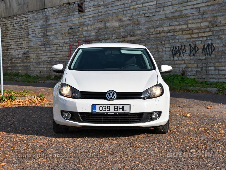 White Volkswagen Golf 2012 in Tallinn, with an engine capacity of 1.40 L and mileage of 133 thousand km for 6500 €, photo 1 on AUTOMOTO.COM.LV