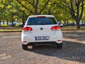 White Volkswagen Golf 2012 in Tallinn, with an engine capacity of 1.40 L and mileage of 133 thousand km for 6500 €, photo 7 on AUTOMOTO.COM.LV
