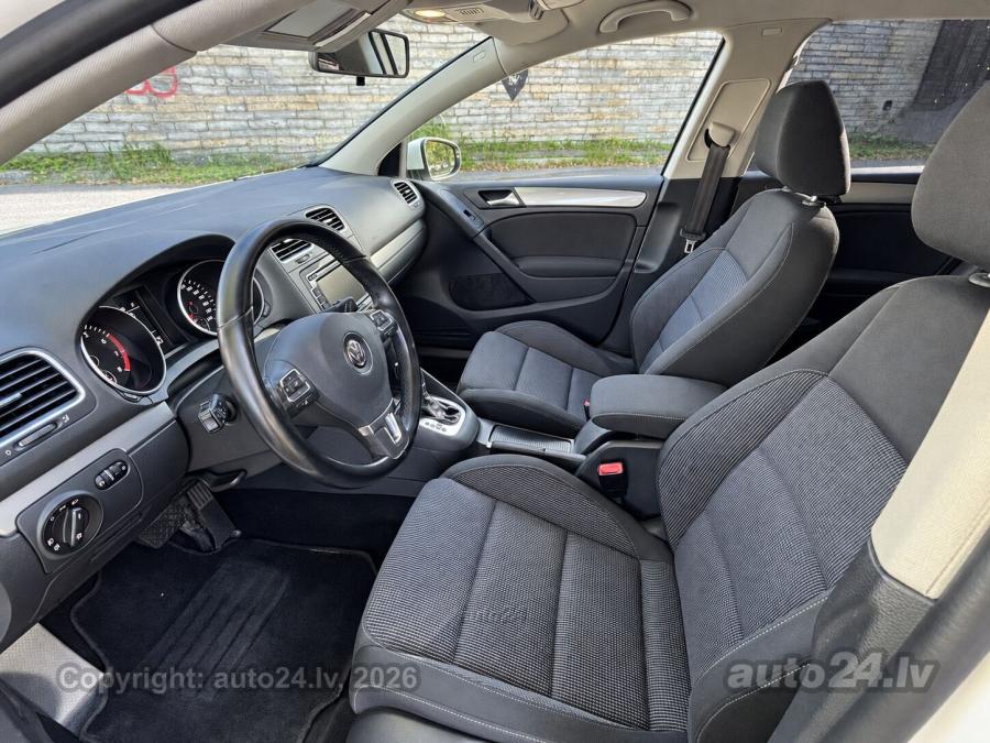 White Volkswagen Golf 2012 in Tallinn, with an engine capacity of 1.40 L and mileage of 133 thousand km for 6500 €, photo 11 on AUTOMOTO.COM.LV